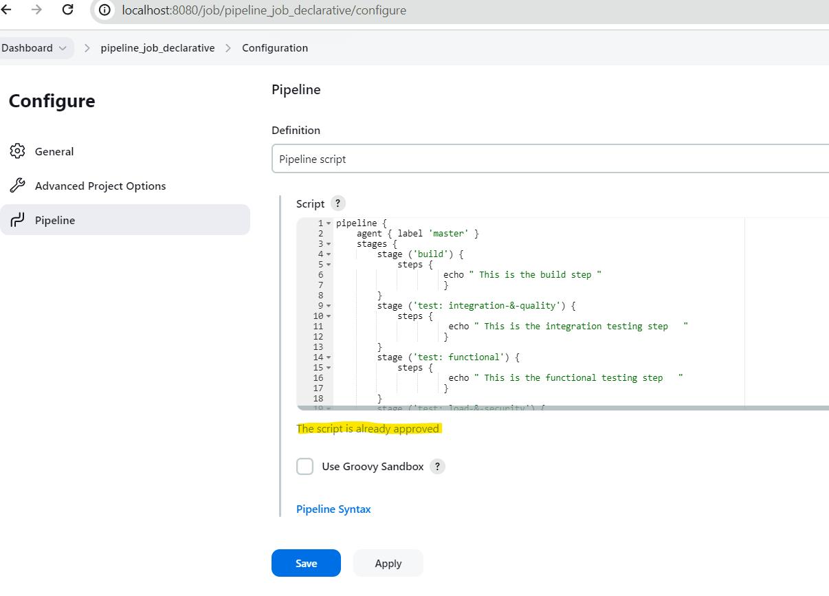 Declarative and Scripted pipeline job in Jenkins -PART 2 – KTEXPERTS Declarative and Scripted pipeline job in Jenkins -PART 2 – KTEXPERTS